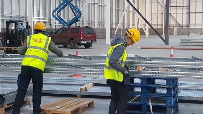 Rack Installation - Storage Systems - Warehouse Solutions